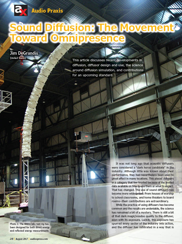 Sound Diffusion: The Movement toward Omnipresence | Acoustics First BLOG